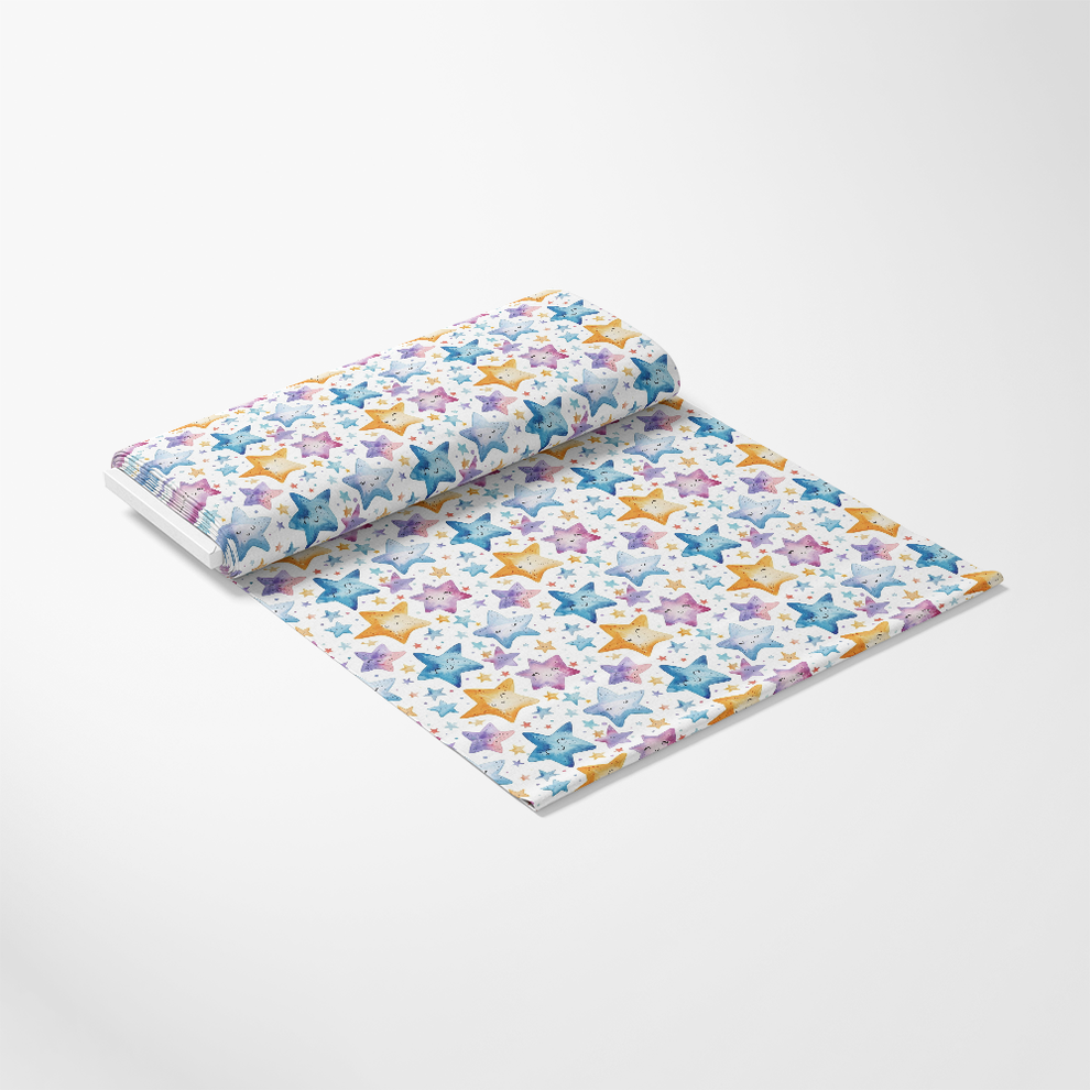 Watercolor Baby Pattern 16 Quilting Cotton Fabric – FabricMegaStore.com