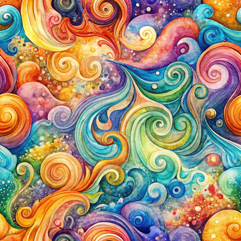 Wonderland Vortex Pattern 6 Quilting Cotton Fabric – FabricMegaStore.com