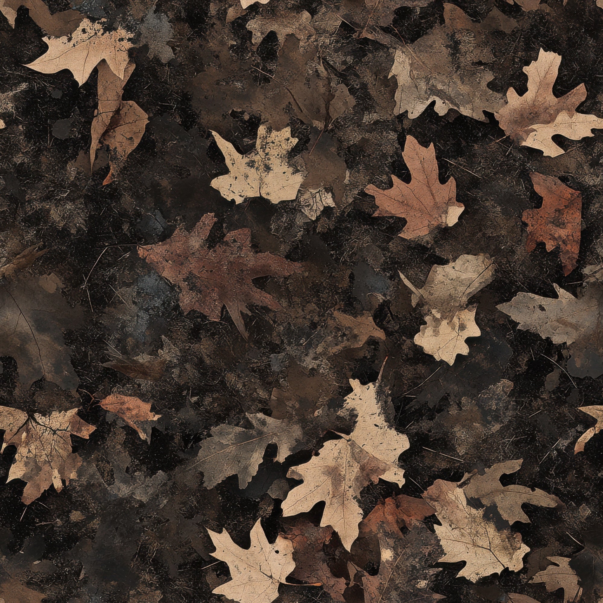 Realistic Hunting Camo Pattern 15 Quilting Cotton Fabric ...