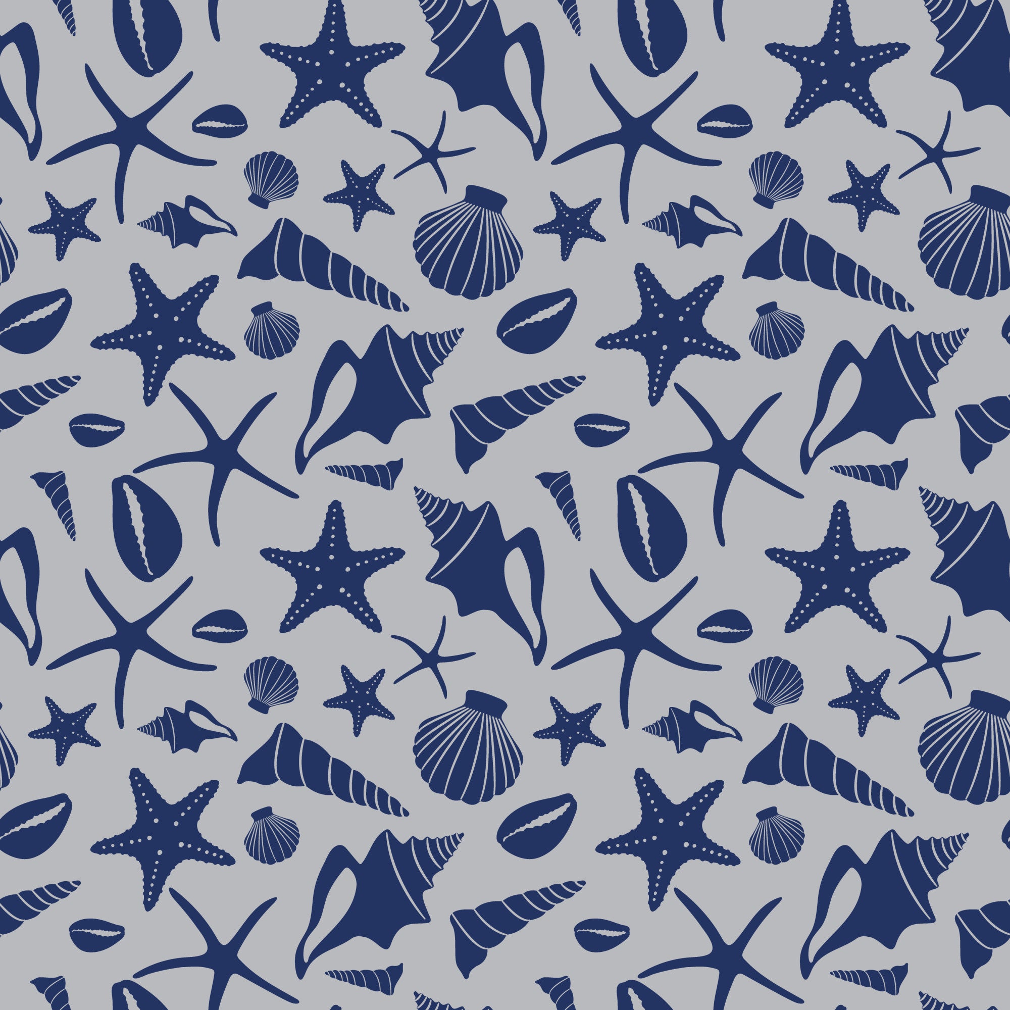Boho Sea Shells Pattern 5 Quilting Cotton Fabric – FabricMegaStore.com