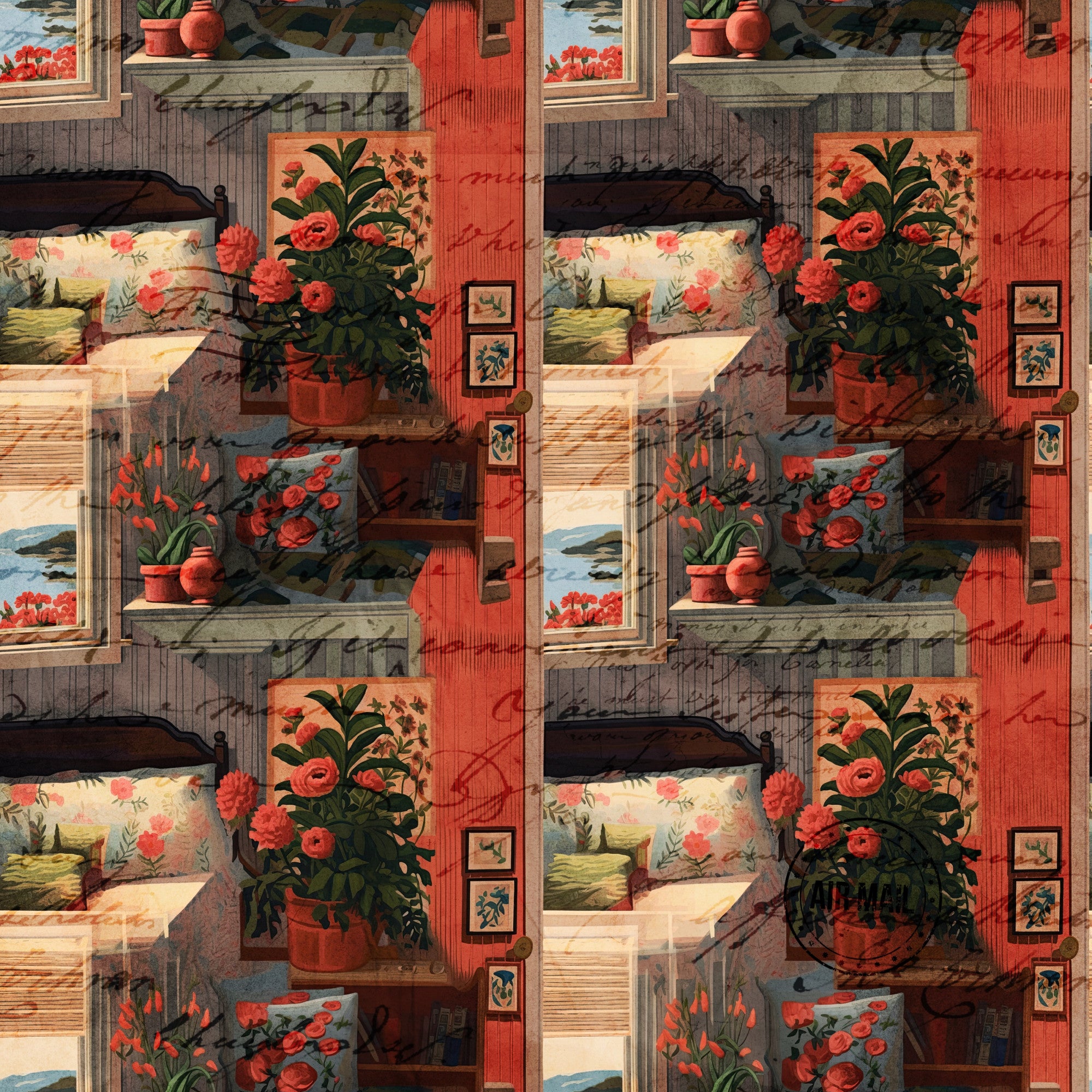 Cottagecore Scrapbook Pattern 2 Quilting Cotton Fabric ...