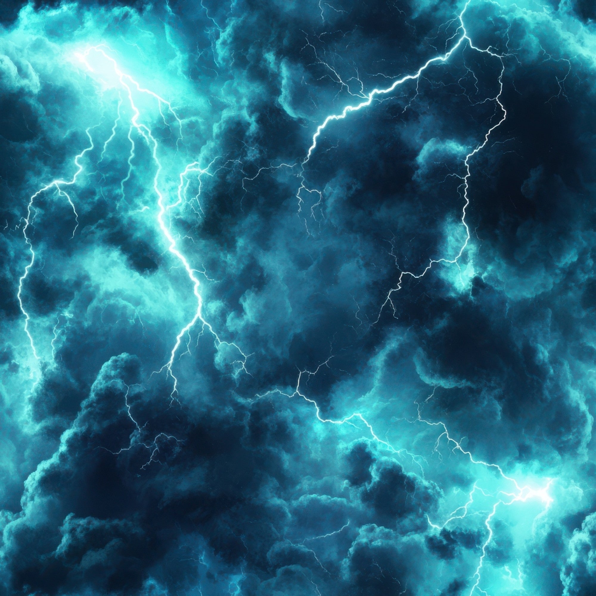 Thunderbolt Lightning Pattern 4 Quilting Cotton Fabric ...