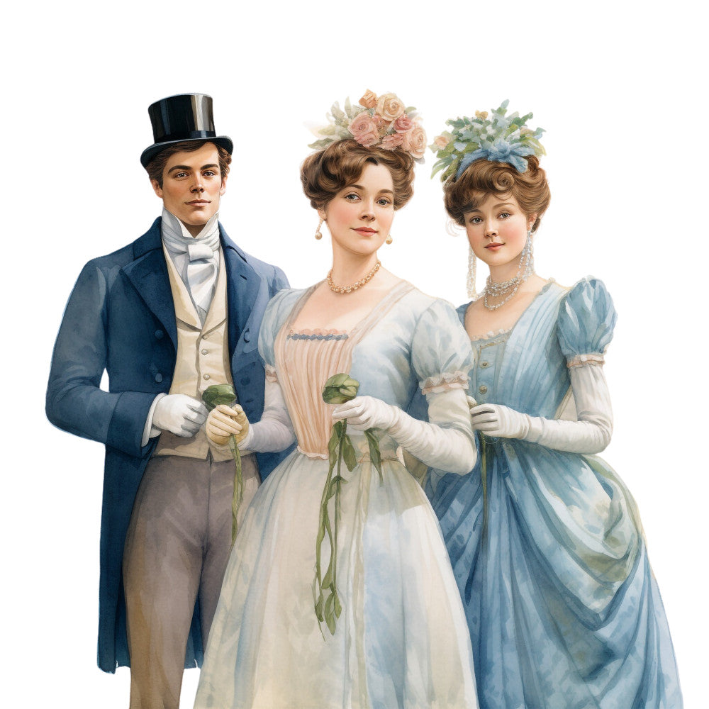 Regency Era Fabric Panel 43 – FabricMegaStore.com