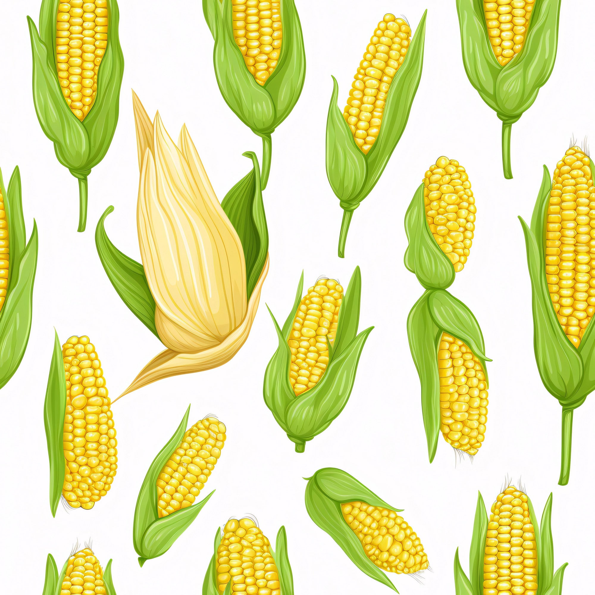 Sweet Corn Pattern 25 Quilting Cotton Fabric – FabricMegaStore.com