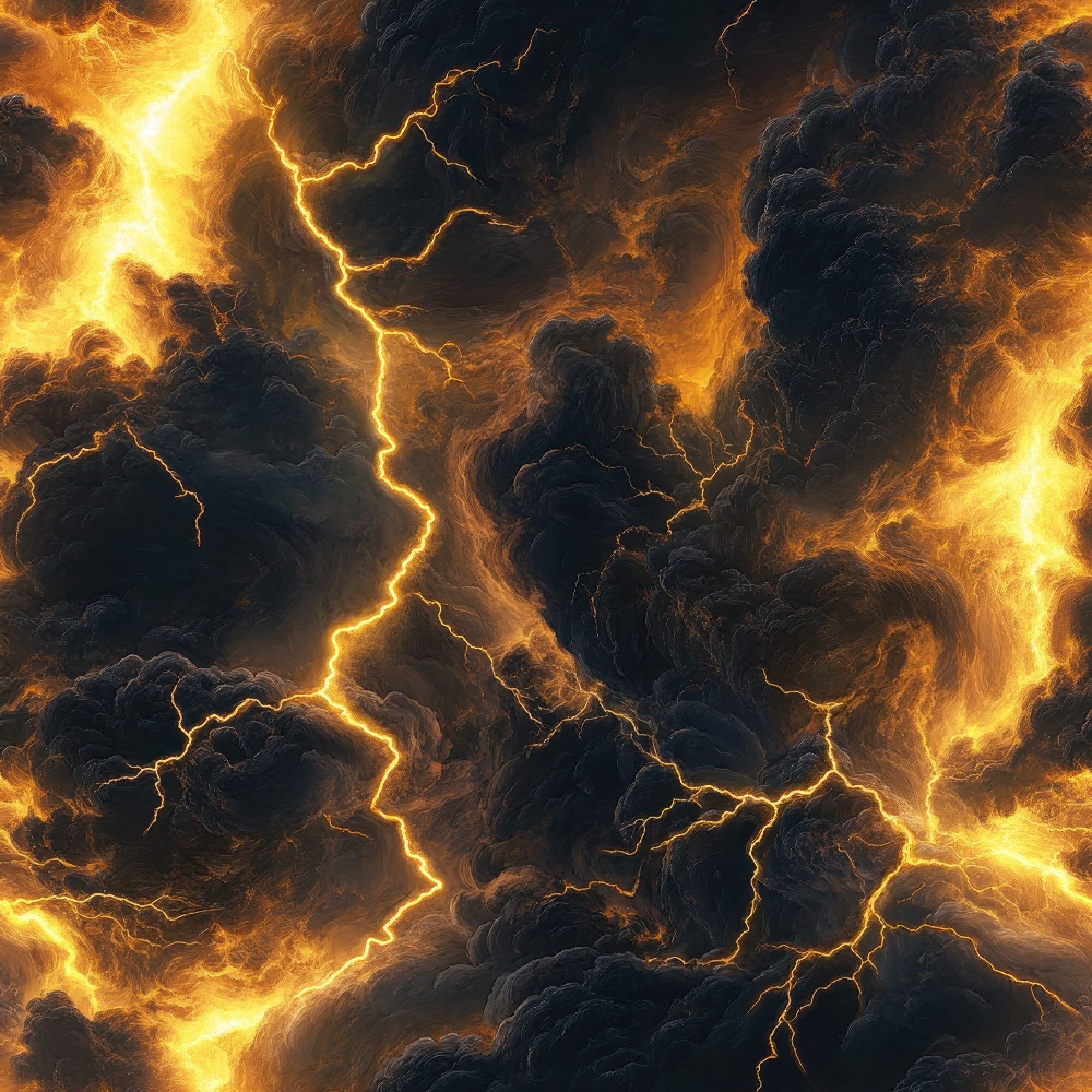 Thunderbolt Lightning Pattern 24 Quilting Cotton Fabric ...