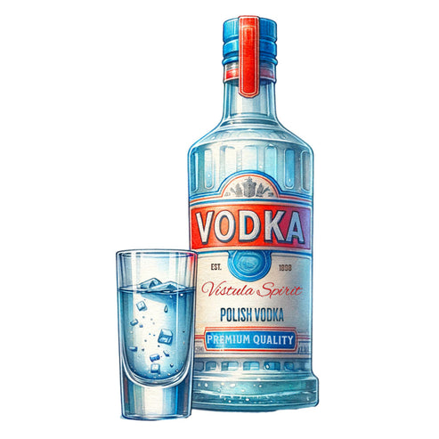 Alcohol Bottles Fabric Panel 8 – FabricMegaStore.com
