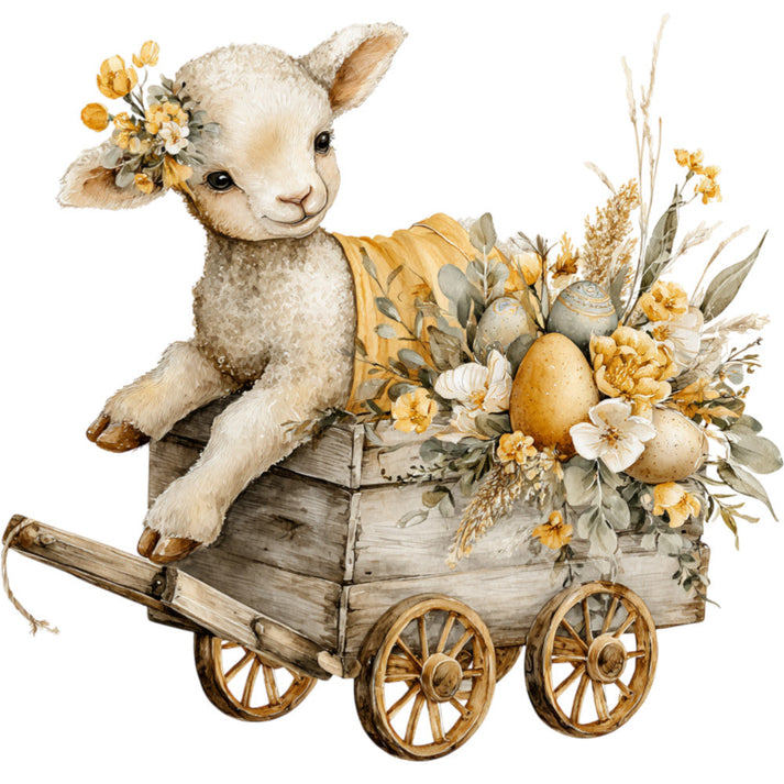 Yellow Farmhouse Fabric Panel 30 – FabricMegaStore.com