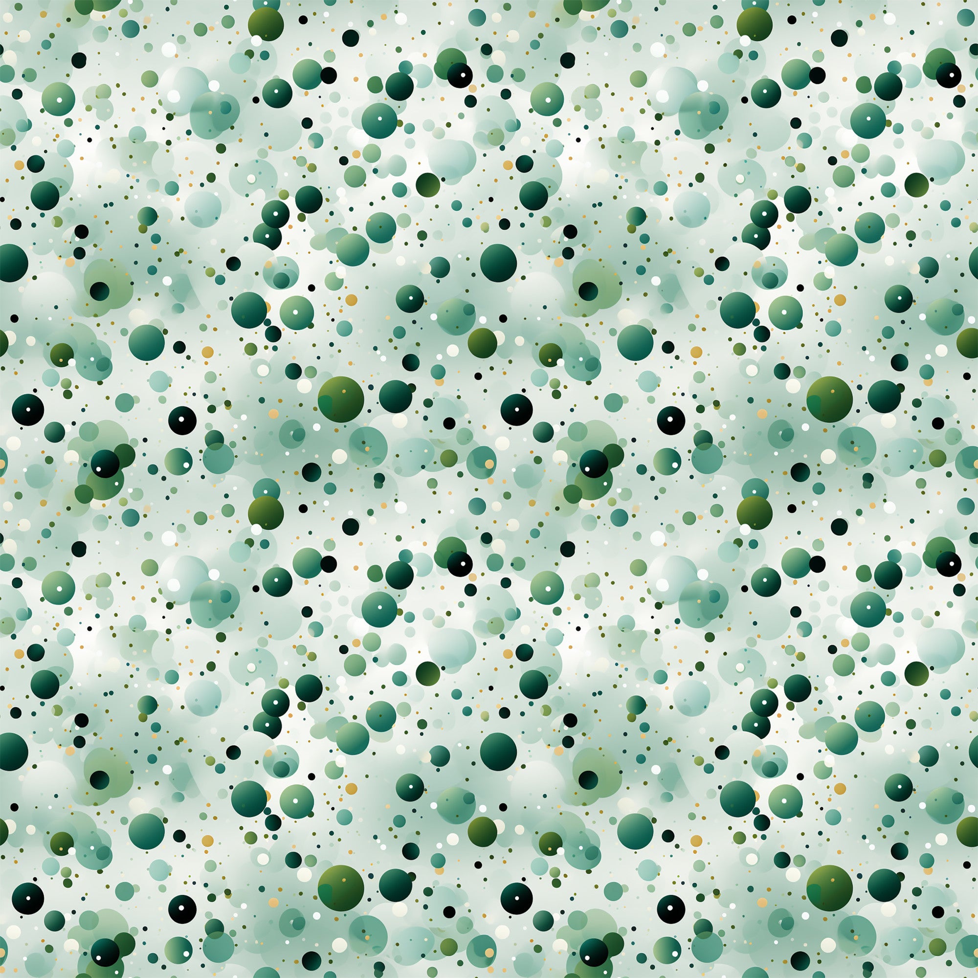 Green Confetti Pattern 11 Quilting Cotton Fabric – FabricMegaStore.com