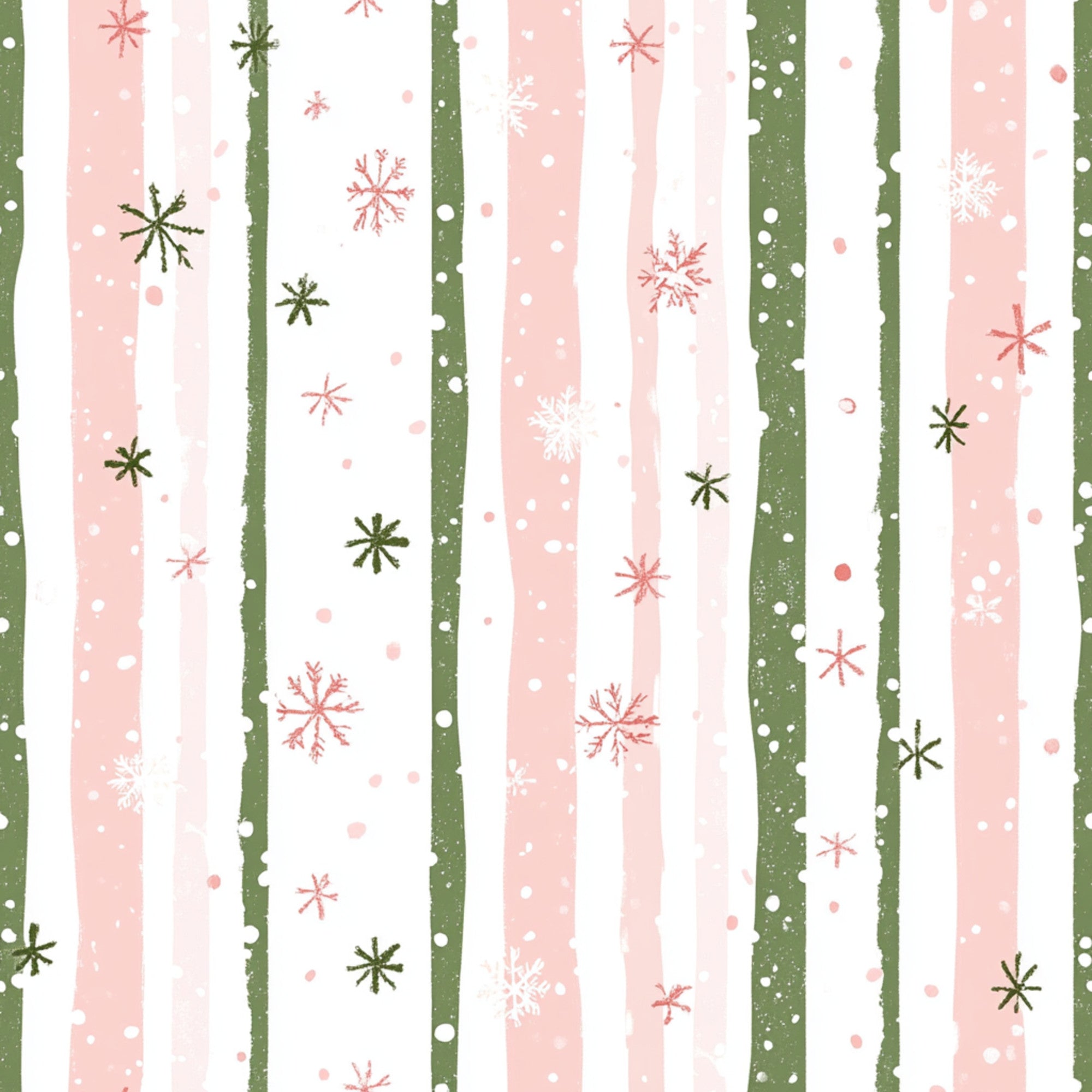 Sweet Pink Christmas Pattern 4 Quilting Cotton Fabric – FabricMegaStore.com
