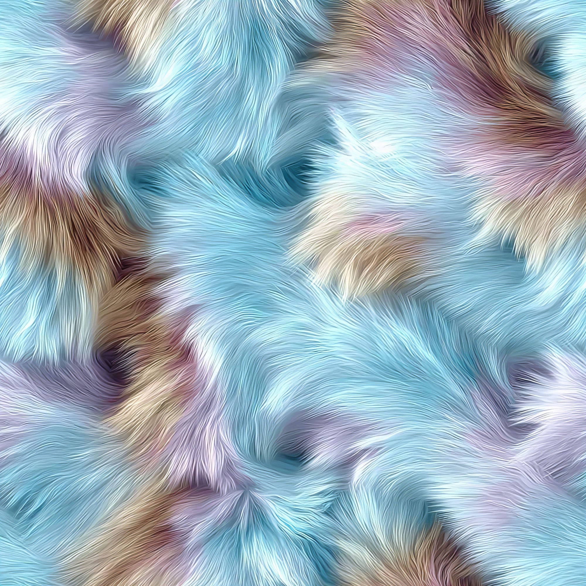 Fluffy Fur Pattern 2 Quilting Cotton Fabric – FabricMegaStore.com
