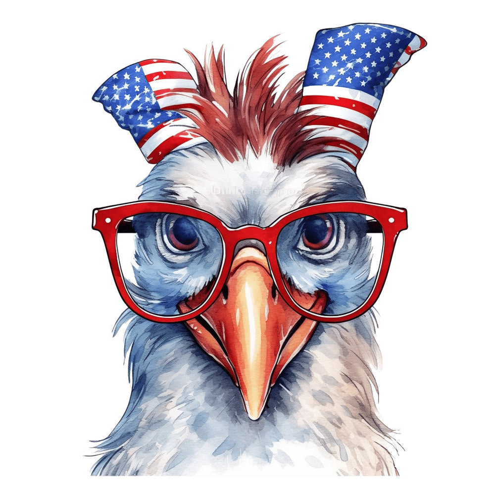 American Rooster Fabric Panel 10 – FabricMegaStore.com