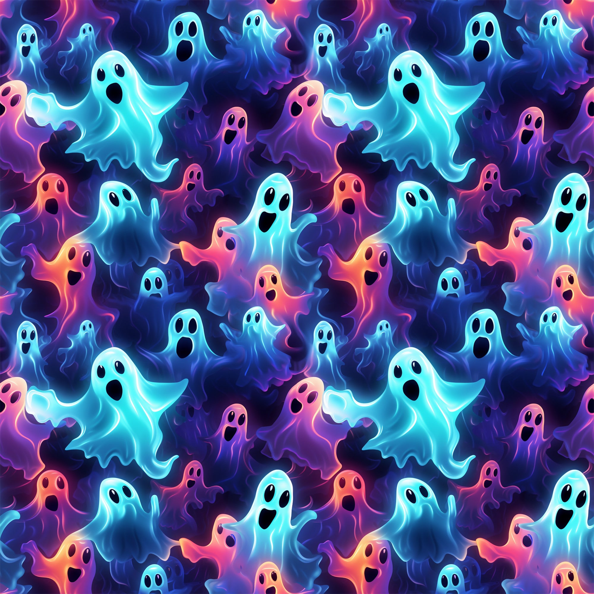 Scary Halloween Pattern 10 Quilting Cotton Fabric – FabricMegaStore.com