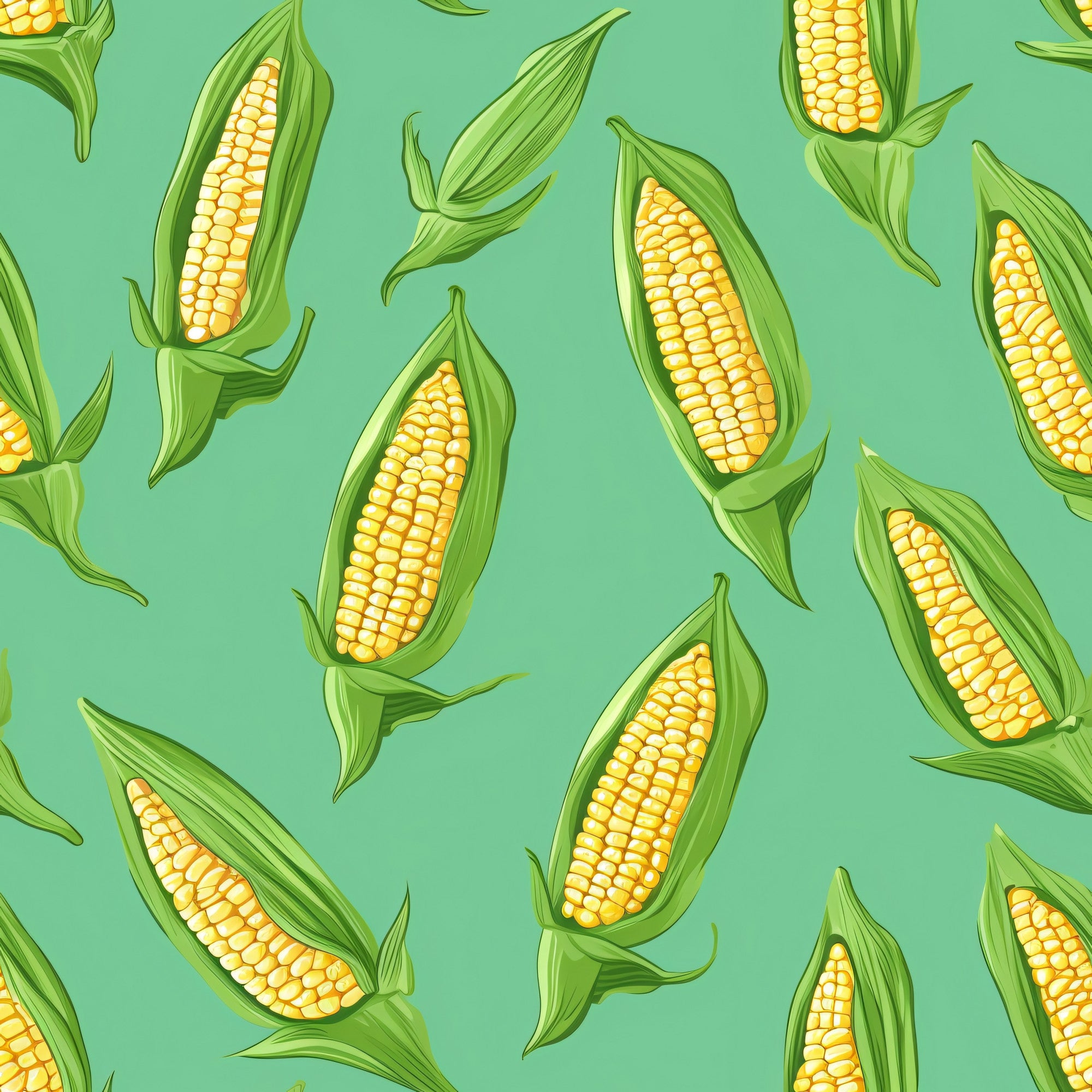 Sweet Corn Pattern 6 Quilting Cotton Fabric – FabricMegaStore.com