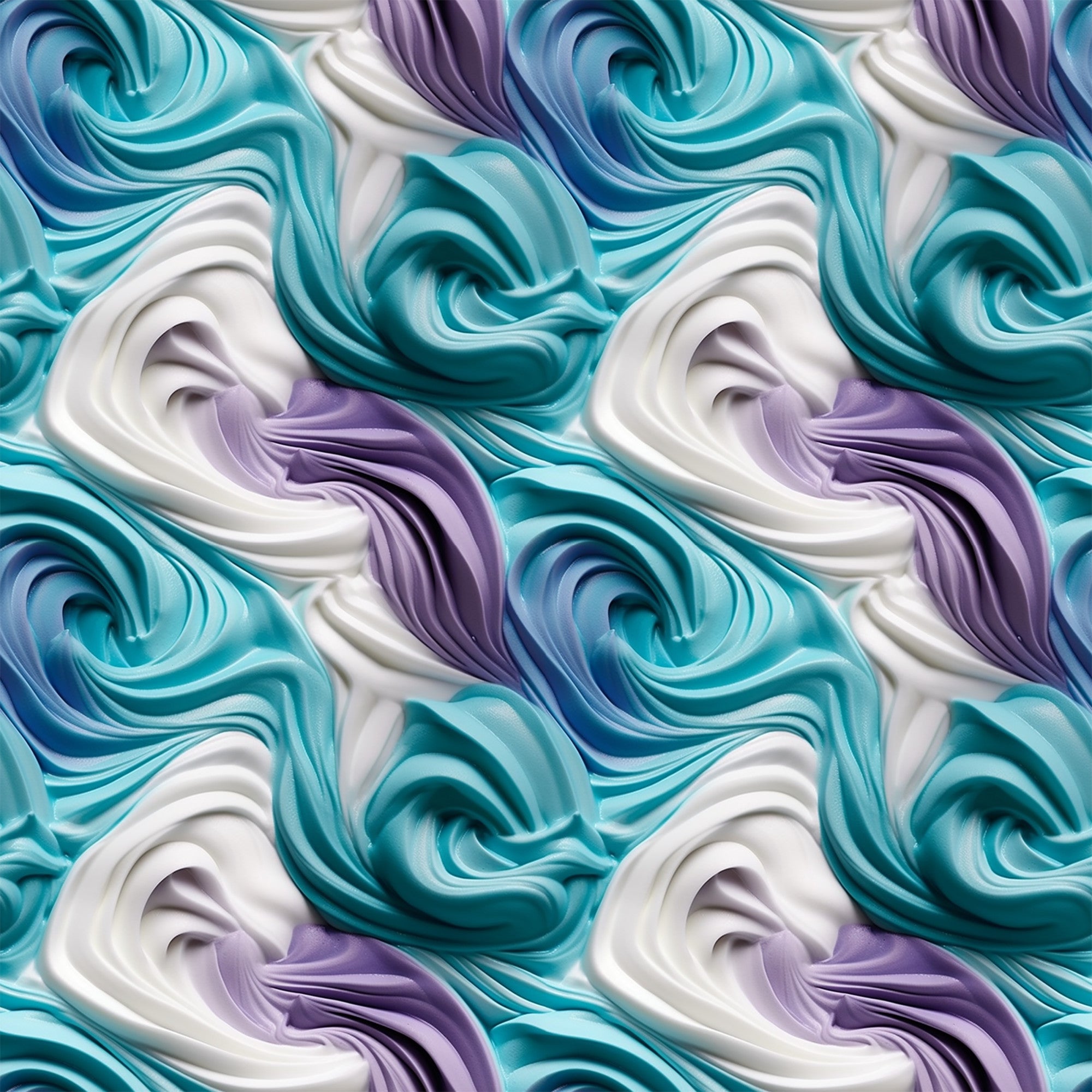 Yummy Frosting Pattern 5 Quilting Cotton Fabric – FabricMegaStore.com