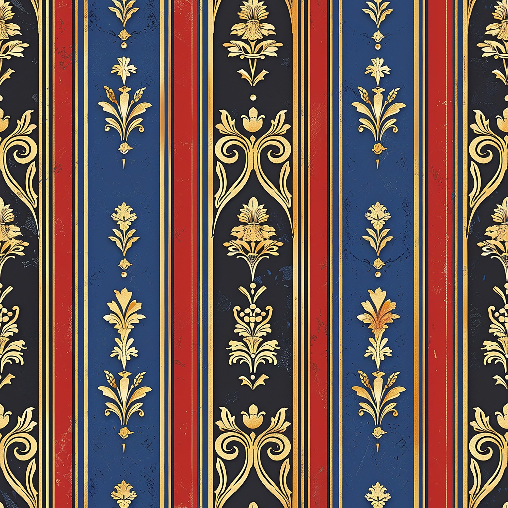 Medieval French Pattern 3 Quilting Cotton Fabric – FabricMegaStore.com
