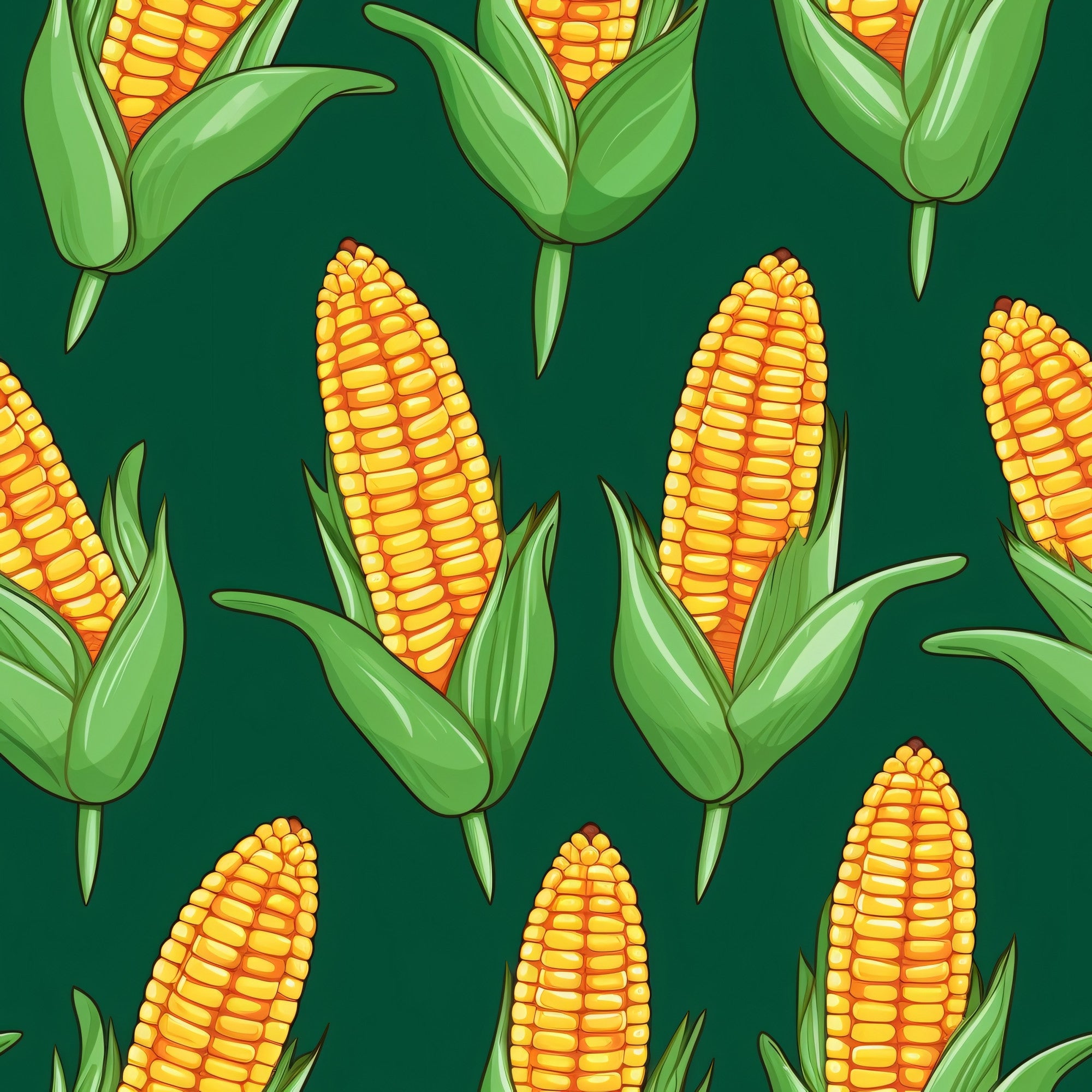 Sweet Corn Pattern 5 Quilting Cotton Fabric – FabricMegaStore.com