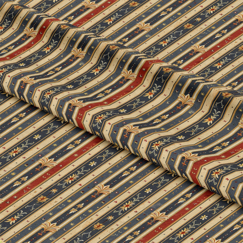 Medieval French Pattern 8 Quilting Cotton Fabric – FabricMegaStore.com