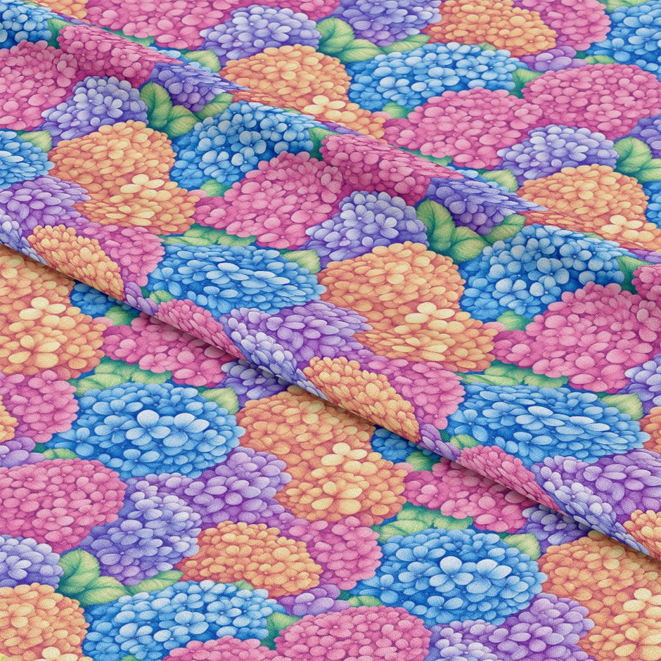 Colorful Hydrangeas – FabricMegaStore.com