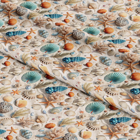 Magical Sea Pattern 19 Quilting Cotton Fabric – FabricMegaStore.com