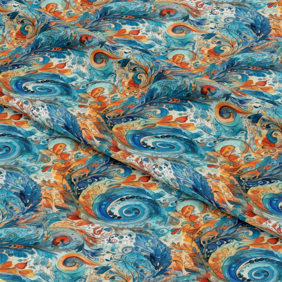 Liquid Harmony Pattern 5 Quilting Cotton Fabric – FabricMegaStore.com
