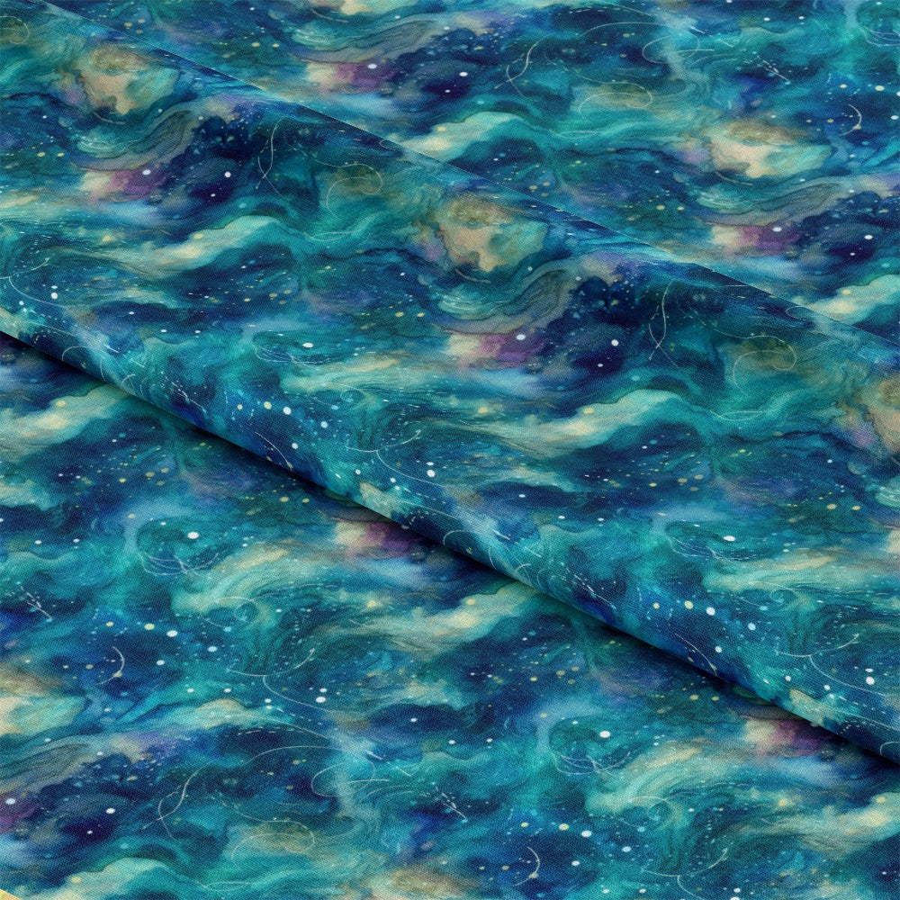 Starry Night Pattern 13 Quilting Cotton Fabric – FabricMegaStore.com